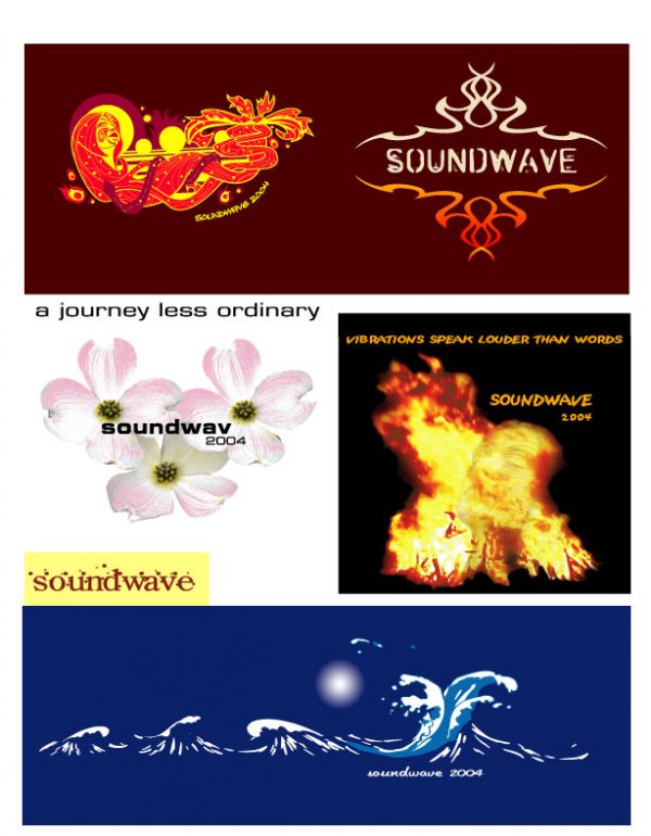 Soundwave Screenprint - Nikkles Design Agency